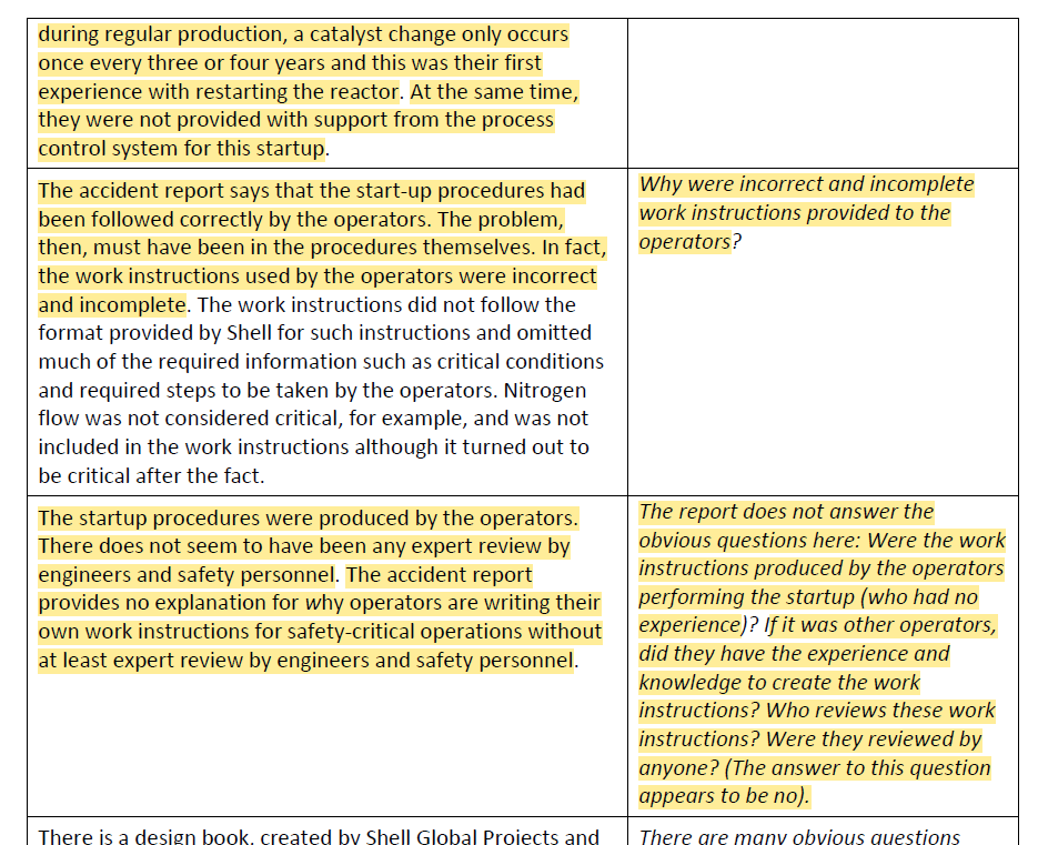 Better ways to learn from investigations via systems thinking: Leveson ...
