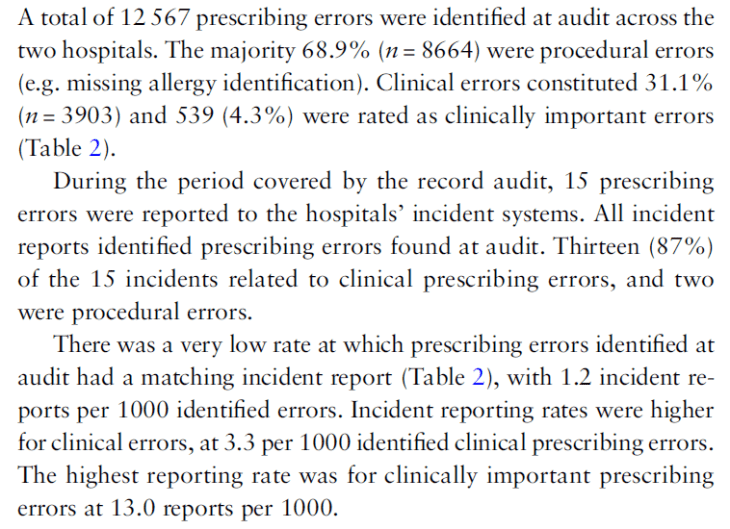 Inaccuracy and misdirected decisions-making in incident reporting ...