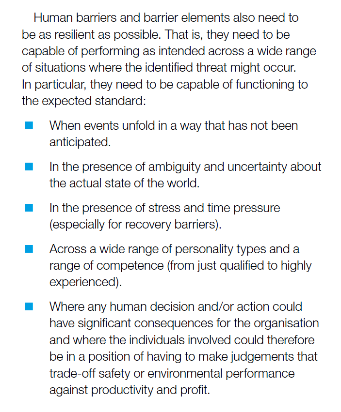 Human performance in barrier thinking part 3 – SafetyInsights.org