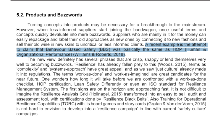 Integrating the best of BBS & HOP – SafetyInsights.org