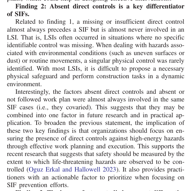New study finds key differences between SIFs (fatal & serious injuries ...