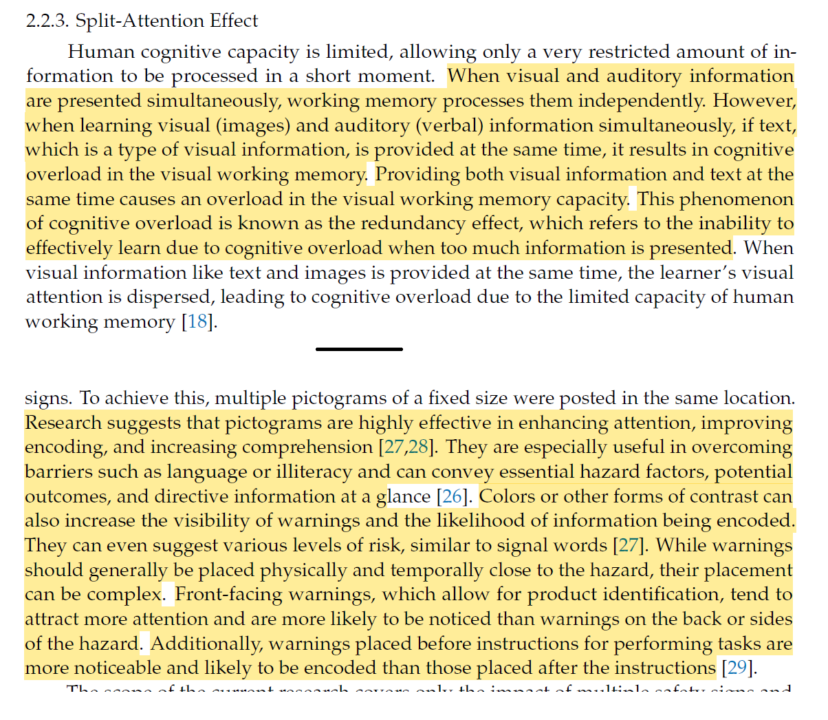 The Cognitive Load Limits of Multiple Safety Signs – SafetyInsights.org
