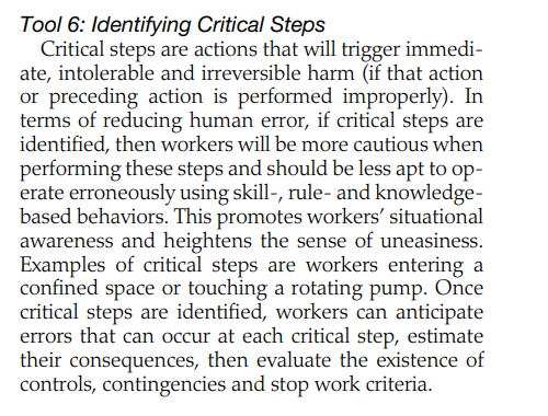 Human Performance Tools: Engaging Workers as the Best Defense Against ...
