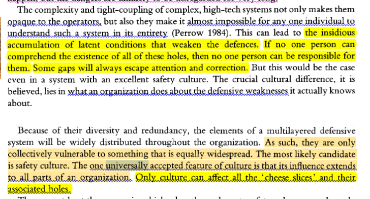 Culture and the role of major disasters – James Reason, 1998 ...