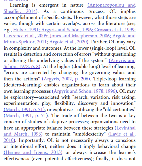 Building Organizational Resilience Through Organizational Learning: A ...